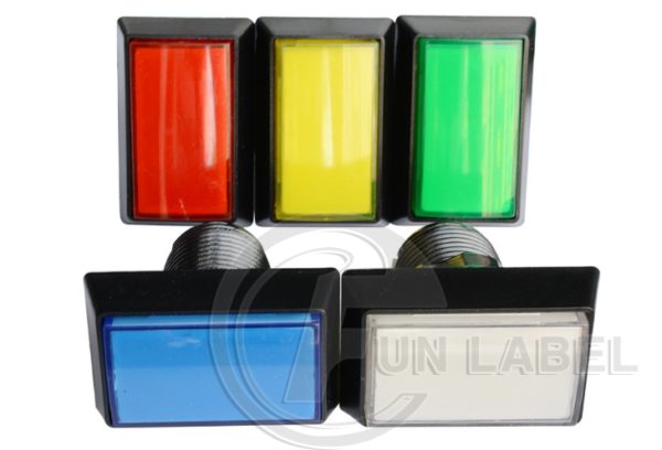 High Quality 33*50mm Arcade Push Button | FunLabel-Amusement Machine Games